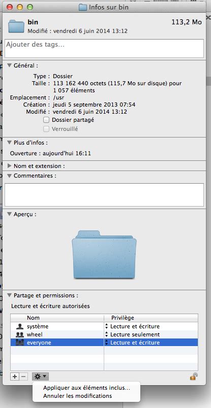 Osx Why Do Some Applications Stop Working When Permissions Are