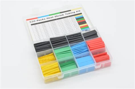 Heat Shrink Tubing Kit 530 Pcs Bc Robotics