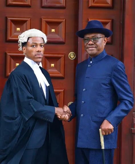 Photos Wike Wife Celebrate As Son Jordan Is Called To Bar The