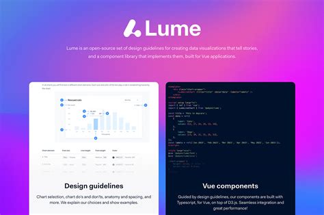 Lume Open Source Data Visualization System Made With Vuejs