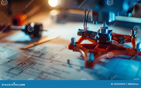 Engineering Office Printing Wide Design Blueprints With Generative Ai On Large Format Plotter