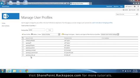 How To Edit Users Personal Information In Sharepoint 2013 Tutorial Youtube