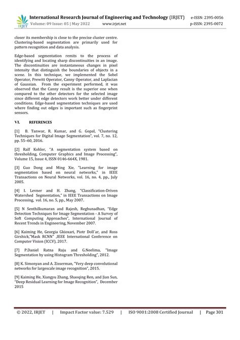 Image Segmentation And Its Techniques Pdf