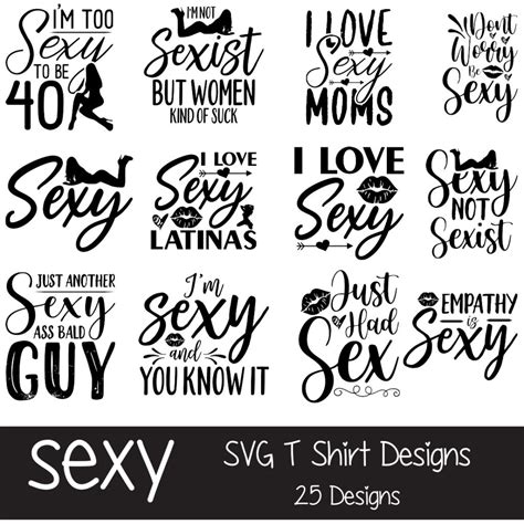 Sexy Svg T Shirt Design Bundle Masterbundles