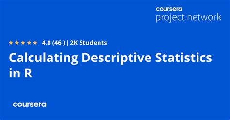Calculating Descriptive Statistics In R