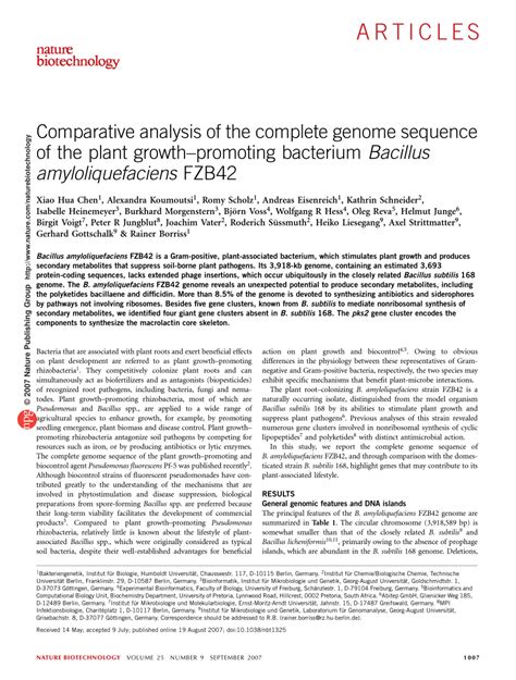 pdf comparative analysis of the complete genome sequence of the plant
