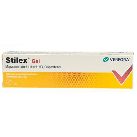 Stilex Gel, behandelt verschiedene Hautkrankheiten | abilis.ch