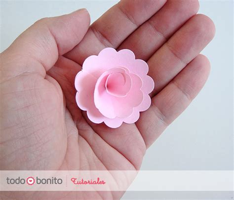 Paso A Paso Rosas De Papel Todo Bonito