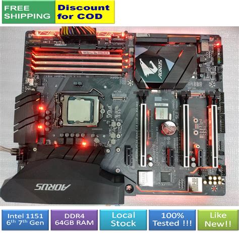 95 New Socket 1151 Intel 6th 7th Gen B150 B250 Z170 Z270