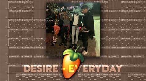 Desire Everyday Ft Summrs And Iayze Fl Studio Remake Instrumental