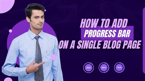 How To Add Progress Bar In Blogs Youtube
