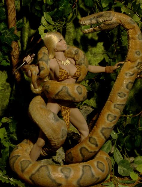 Jana Vs Killer Python By Billvolc On Deviantart