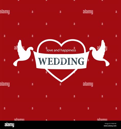 Vector Logo Wedding Stock Vector Image And Art Alamy