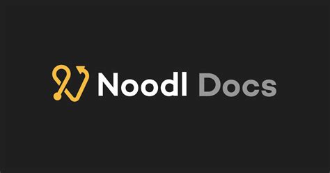 Object Node Noodl Object Node Noodl