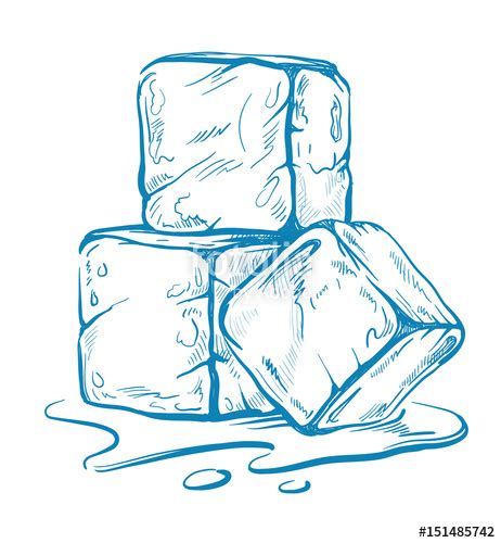 Ice Cube Sketch At PaintingValley Com Explore Collection Of Ice Cube Sketch