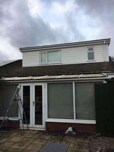 White Upvc Cladding Fascia Soffits And Guttering Dc Rooflines