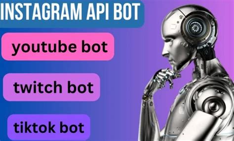 I Will Build Instagram Api Bot Youtube Automation Bot Tiktok Bot Twitch Bot Video Marketing