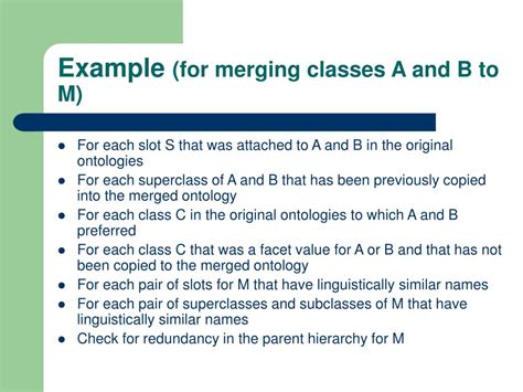 Ppt Prompt Algorithm And Tool For Automated Ontology Merging And Alignment Powerpoint