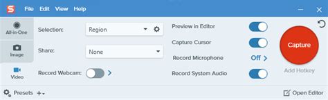 آشنایی با نرم افزار Snagit