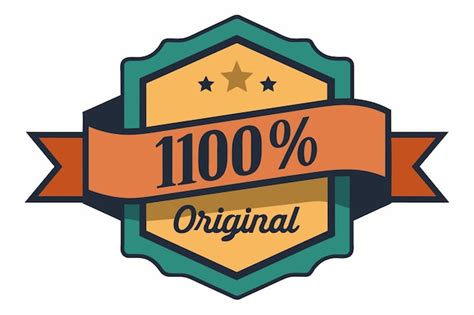 A Colorful Label That Says The Original Original Original Original