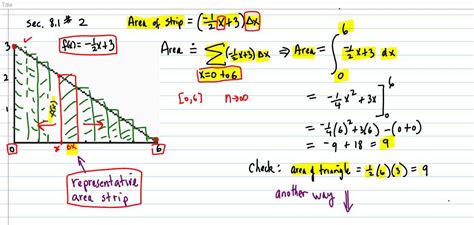 Find Areas Using Calculus Triangle Youtube