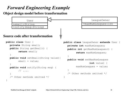 Ppt Chapter 10 Mapping Models To Code Powerpoint Presentation Free Download Id 974292