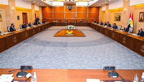 ئەنجومەنى وەزیرانى هەرێم کۆدەبێتەوە