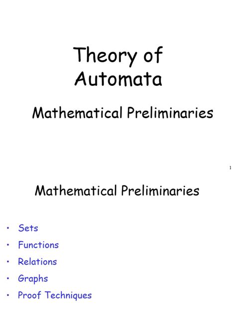 preliminaries of automata pdf set mathematics vertex graph theory