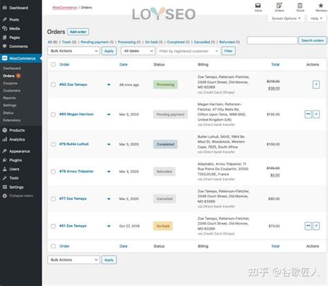 Woocommerce订单教程 知乎