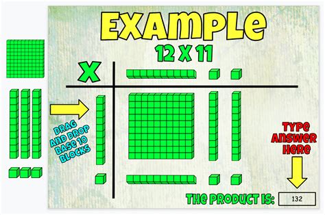 Multiplying With Arrays Base 10 Blocks 44c Base 10 Blocks Base 10 10 Things