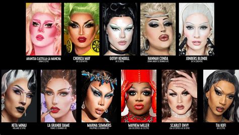 [ukvstw] Drag Race Uk Vs The World Series 2 Rumored Cast Visual 2 0 R