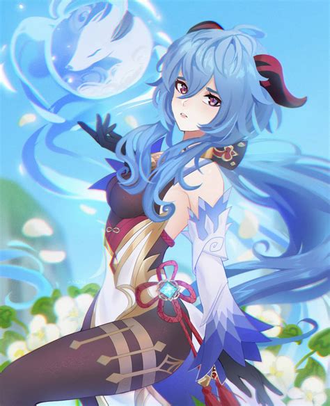 Spring Ganyu By Xefiar On Deviantart