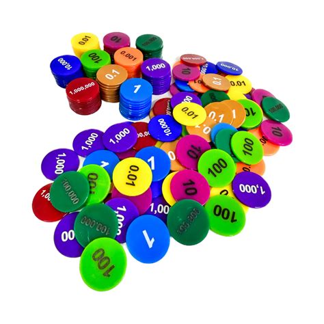 Place Value Disks Set Of 200 Learningstore Singapore
