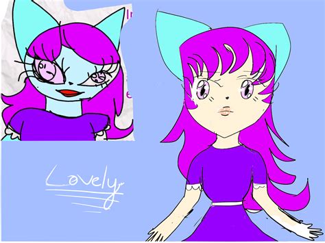 Hihihellothis Is A Redraw Of A Sans Fangirl Lovely By Unicorns223 On Newgrounds