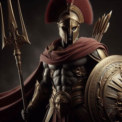 Ares God Of War By Gallerybrisart On Deviantart