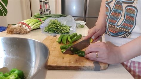 결혼2년차 이제 집밥을 제대로 해먹기 시작하다 고추오이된장무침~ 나도 하는데 여러분도 함께해요 건강집밥 추천 Youtube