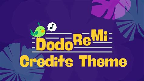 Dodo Re Mi Credits Theme The Jackbox Party Pack 10 Ost Youtube