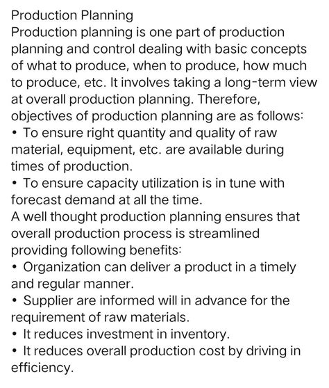 Production Planning Waheed Asghar