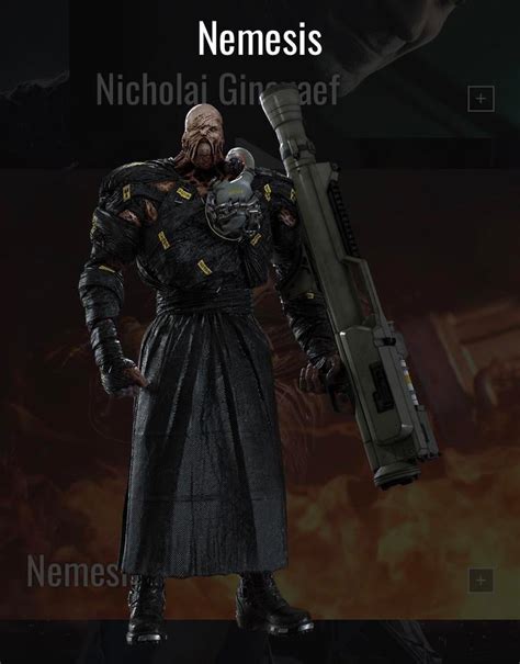 Nemesis Will Still Have The Rocket Launcher Residentevil