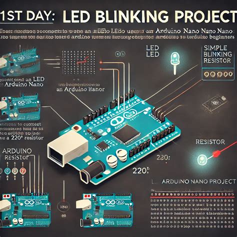 Arduino Eğitimi Gün LED Yakma Blink Projesi Modern Hoca Web Tasarım ve İnternet Dünyası