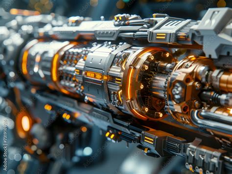 Elements Of A Raging Engine Built On The Use Of Atomic Energy For Space Flight Stock