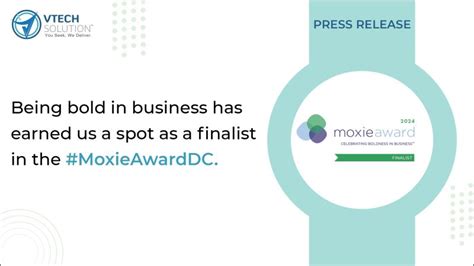 Vtech Solution Inc On Linkedin Vtech Solution Inc Named A Finalist For The Prestigious 2024