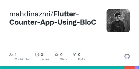 GitHub Mahdinazmi Flutter Counter App Using BloC