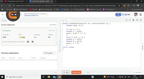 Day1 Samsung Tcs Ninjaslayground Codingninjas Codingchallenge