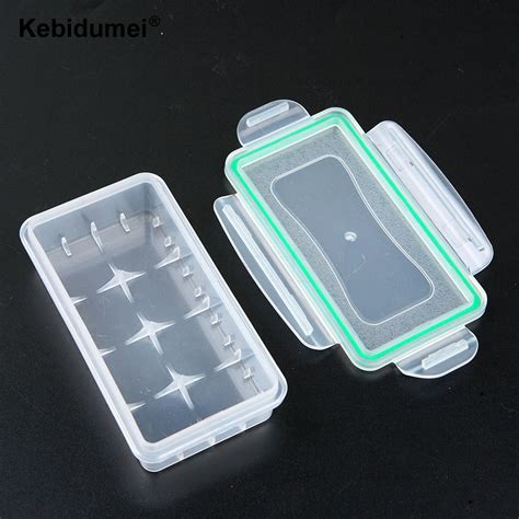 Battery Case Holder Storage Box Hard Wear Resistant Plastic Case Waterproof Batteries
