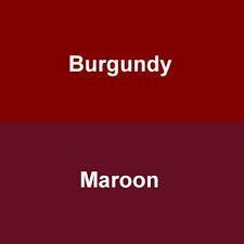12 Burgundy Vs Maroon Ideas To Save Today Maroon Maroon Color