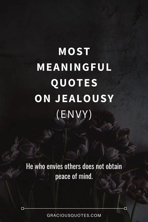 Quotes About Being Jealous In A Relationship