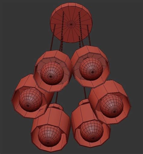 Spun Cluster 3d Model Cgtrader