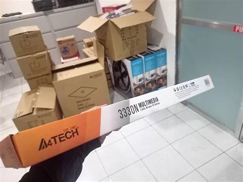 A Tech N G Wireless Keyboard Mouse Combo USB Black Computers Tech Parts Accessories