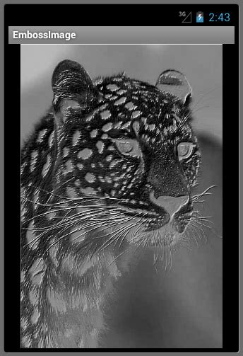 Master Mobile Friendly Image Manipulation Emboss Images Using Android